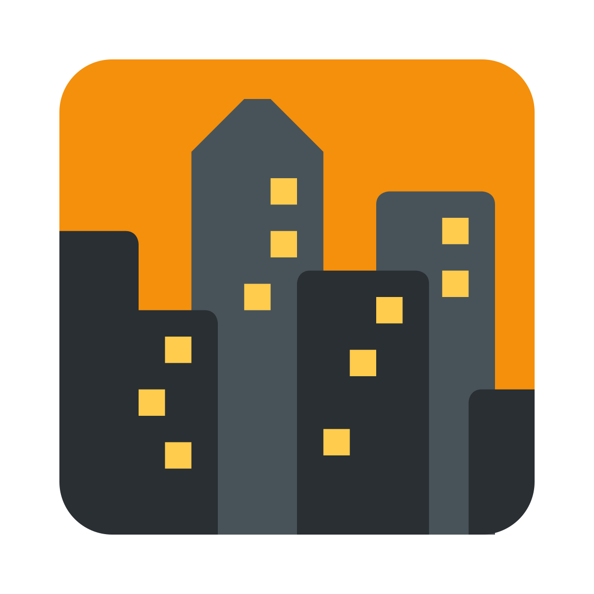 🌆 Cityscape at Dusk Emoji - What Emoji 🧐
