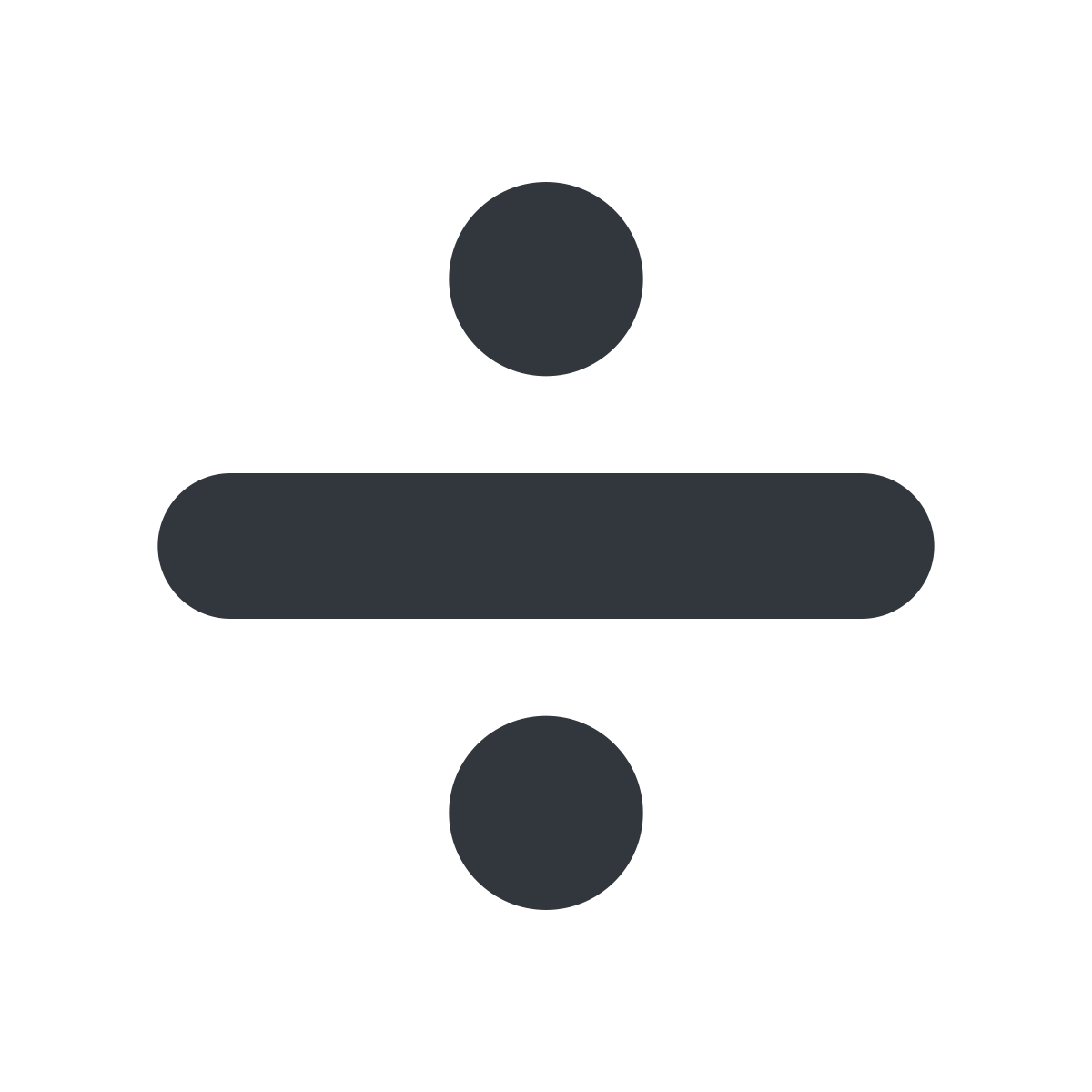 Divide Emoji - What Emoji 🧐