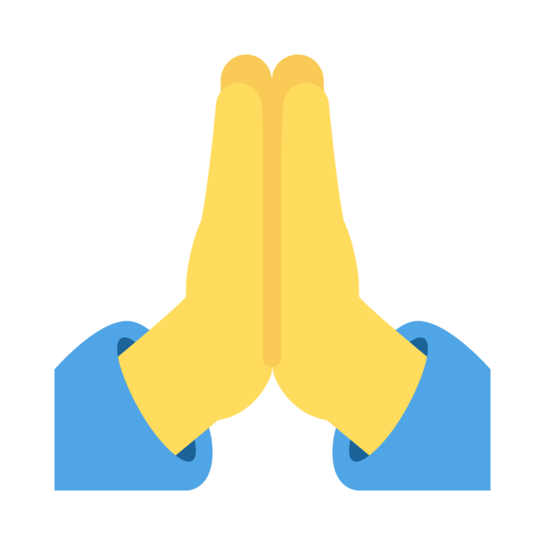 🙏 Folded Hands Emoji Guide - What Emoji 🧐