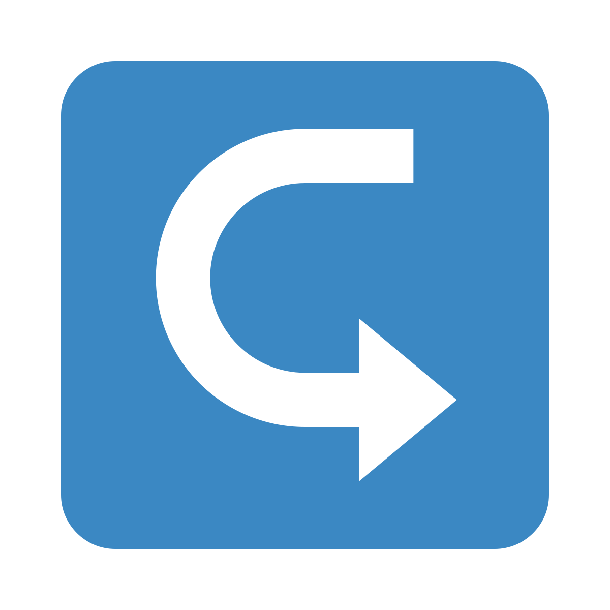 ↪️ Left Arrow Curving Right Emoji - What Emoji 🧐