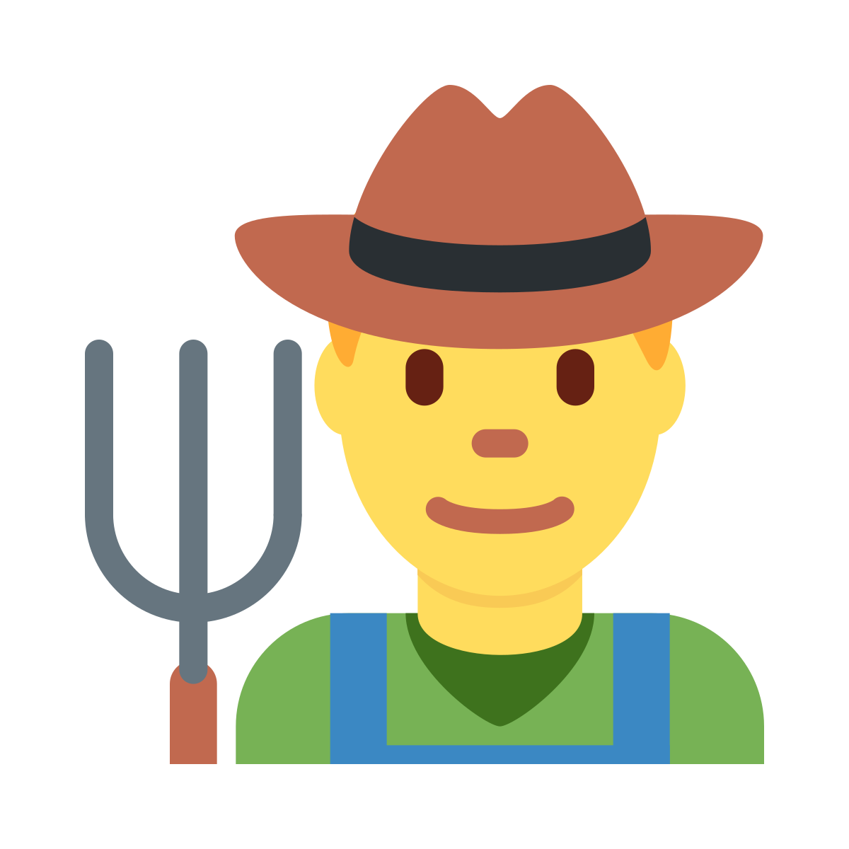👨‍🌾 Man Farmer Emoji - What Emoji 🧐