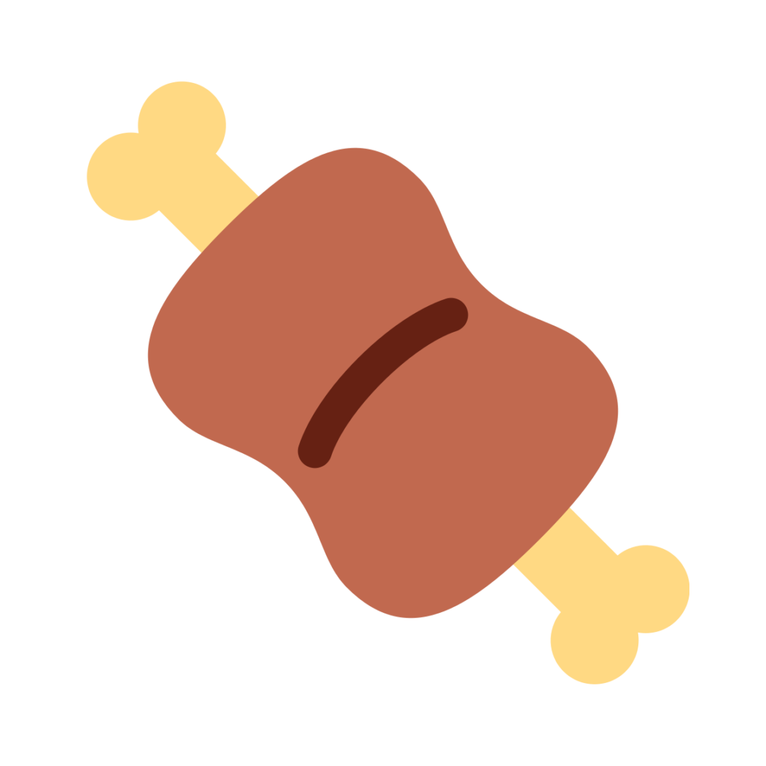 4 Meat Emojis For Warm-Blooded Meal Options - What Emoji 🧐