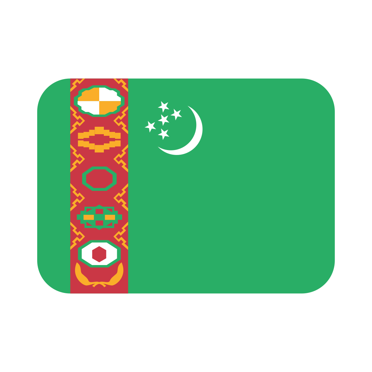 🇹🇲 Flag: Turkmenistan Emoji - What Emoji 🧐