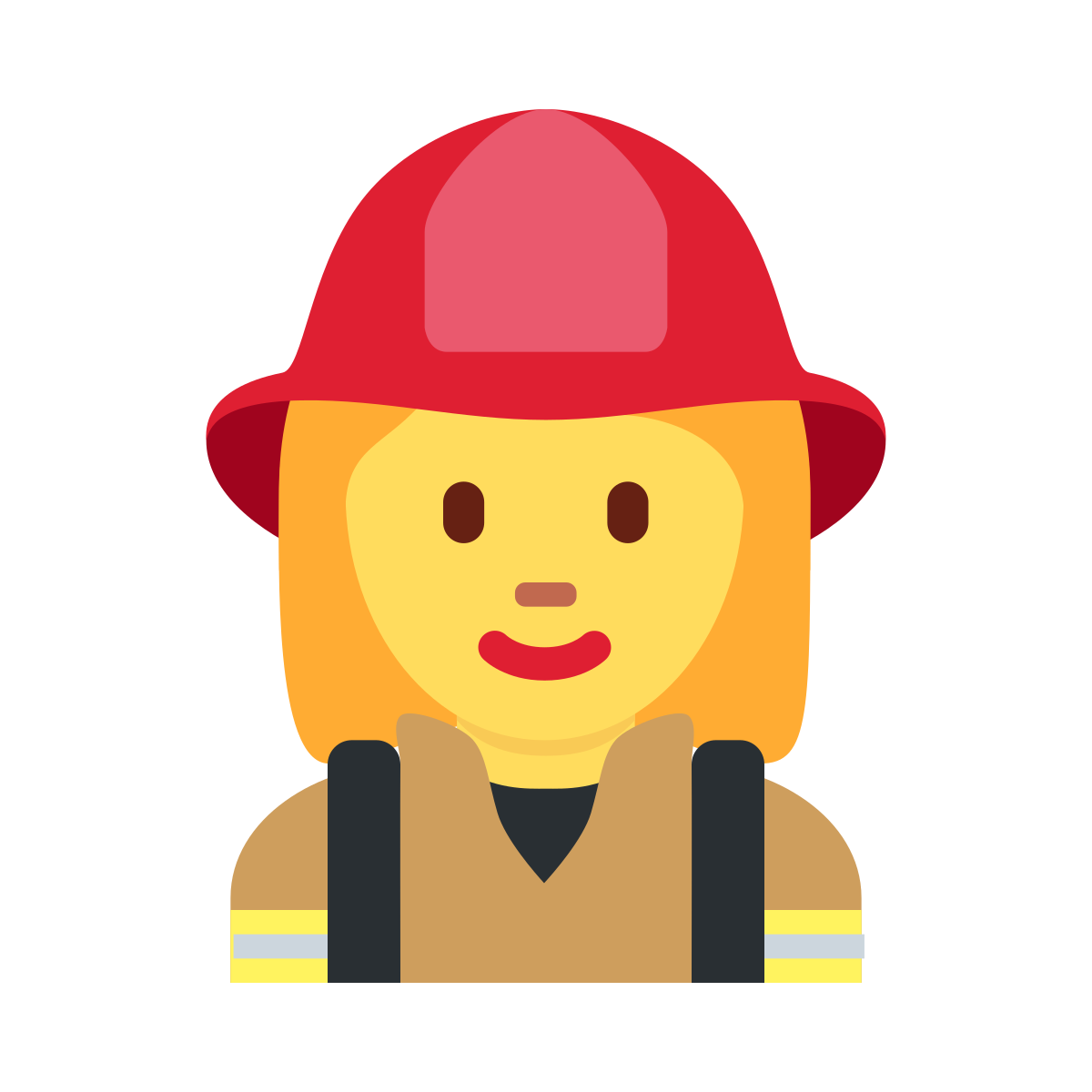 👩‍🚒 Woman Firefighter Emoji - What Emoji 🧐
